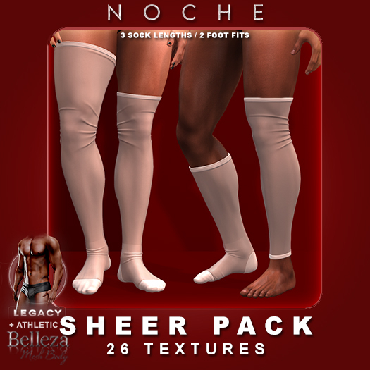 Second Life Marketplace Noche Sheer Stockings